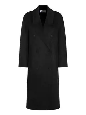 THE DYNAMIS STUDIO Double-breasted Coat - Black