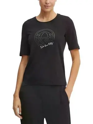 SPORTALM Graphic-print T-shirt - Black
