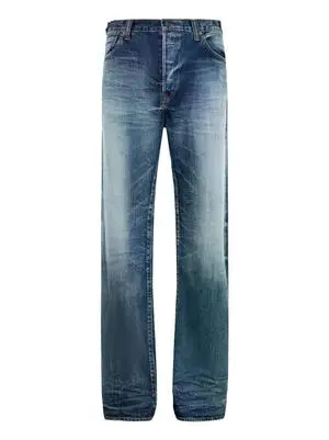 Mastercraft Union Showa Akarui Jeans - Blue