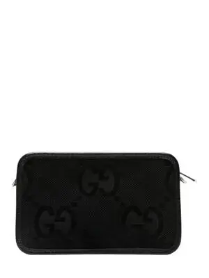 Gucci Mini Jumbo Gg Shoulder Bag - Black