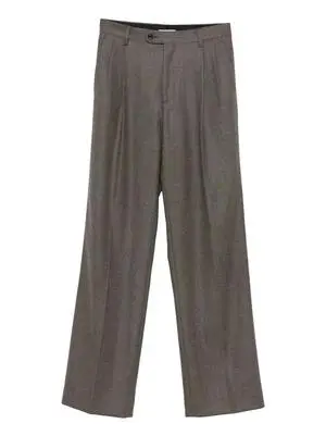 SANDRO Pleated-Design Trousers