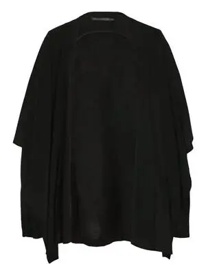 YOHJI YAMAMOTO Yohji Yamamoto Layered Open-Front Jacket