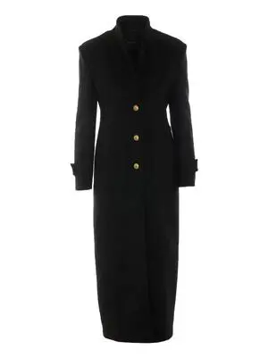 PINKO Logo-button Turtleneck Coat
