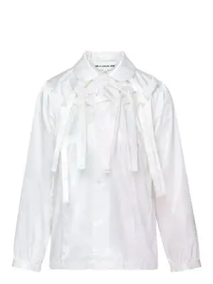 COMME DES GARÇONS Comme Des Garçons Girl Bow-Embellished Satin Blouse