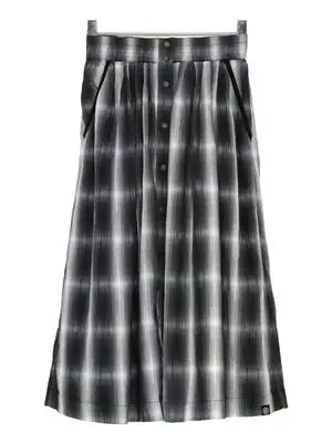 AGNES B. SPORT B. By Agnès B. Check-Pattern Skirt
