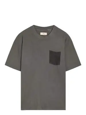 CHERRY LA Cherry Country Chest-pocket T-shirt - Grey