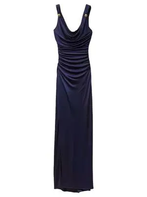 Versace Viscose-jersey Gown - Blue