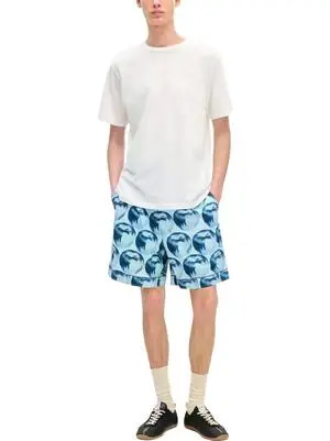 Kenzo Apple Pop Bermuda Shorts - Blue