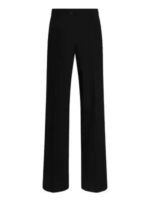 DOLCE & GABBANA Dolce & Gabbana Flared Stretch-Wool Twill Pants