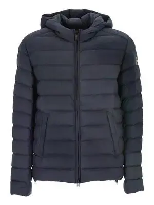 COLMAR Hooded Matte-finish Jacket - Blue