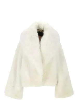 BB COUTURE BB Couture Shawl-Lapel Faux-Fur Jacket