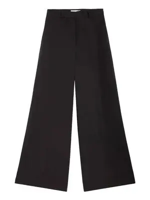 Ermanno Scervino Wide-leg Tailored Trousers - Black