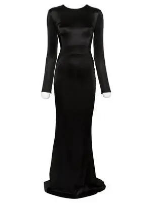 Co Cut-out Backless Maxi Dress - Black