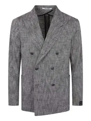 Tagliatore Double-breasted Blazer - Brown