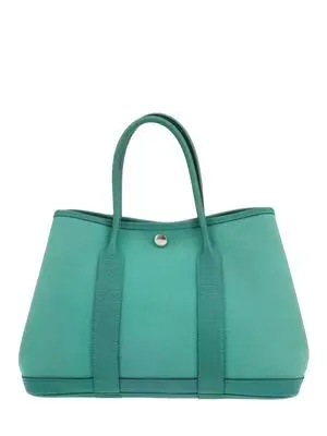 Hermès 2020 30 Garden Party Tote Bag - Green