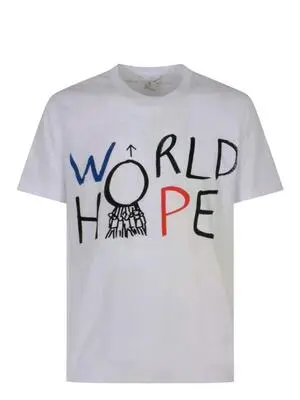 Comme Des Garçons Graphic-print T-shirt - White