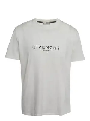 Givenchy Logo-print Crew-neck T-shirt - White
