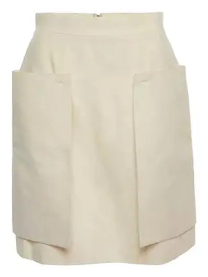 FENDI Fendi Canvas Flared Mini Skirt