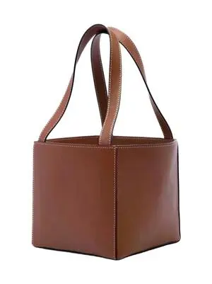 CELINE Celine 2022 Calfskin Cuir Triomphe Cube Handbag