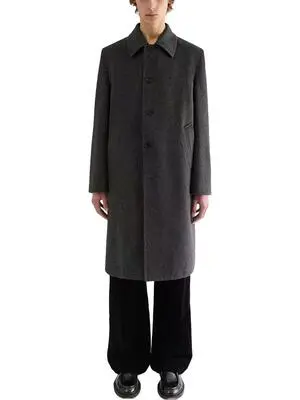 JIL SANDER Wool Coat - Grey