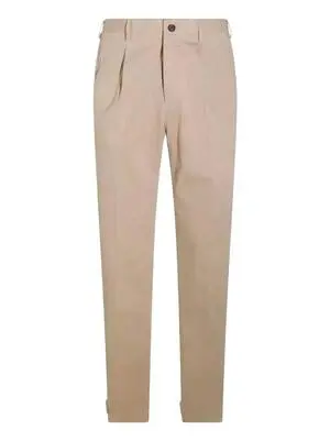 BERWICH Tailored Pleated Trousers - Neutrals