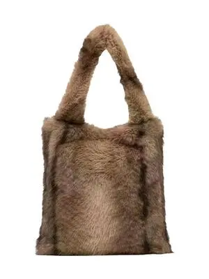 SILVIAN HEACH Silvian Heach Faux-Fur Tote Bag