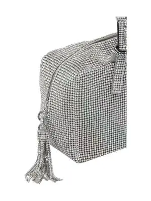 BENEDETTA BRUZZICHES Benedetta Bruzziches Crystal-Embellished Tassel-Detail Shoulder Bag