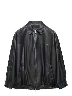 Prada Nappa Leather Jacket - Black