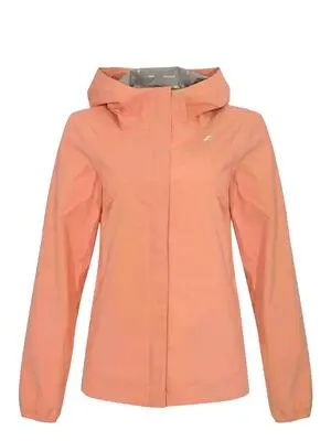 K-WAY Marguerite Hooded Jacket - Orange