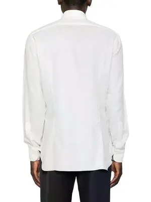 BARBA NAPOLI Spread-collar Long-sleeve Shirt