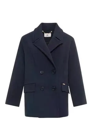FRACOMINA Double-breasted Coat - Blue
