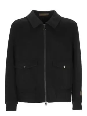 ON THE BUND ON THE BUND Zip-Up Bomber Jacket