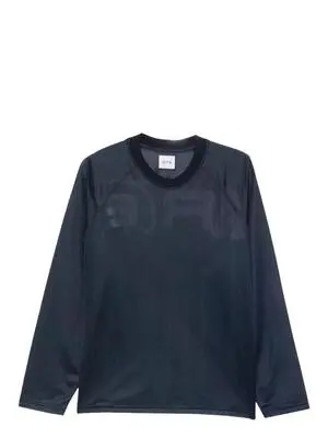 ARTE ANTWERP Logo-print Long-sleeve T-shirt - Blue