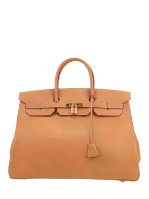 Hermès Hermès 1996 40 Birkin Tote Bag Neutrals