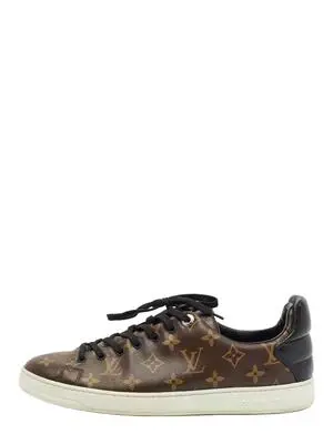 LOUIS VUITTON Frontrow Monogram Canvas Sneakers - Brown