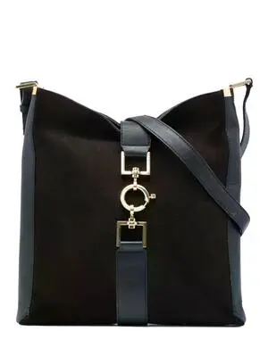 Gucci Gucci Suede Jackie Shoulder Bag Brown