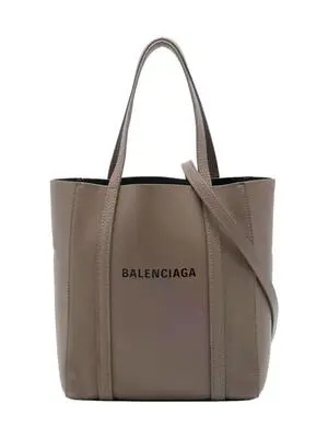 Balenciaga Calfskin Everyday Tote Xxs Satchel - Brown
