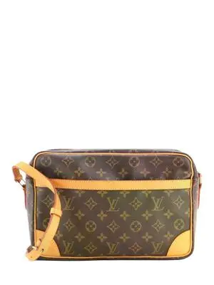 LOUIS VUITTON Monogram Canvas Trocadero 30 Crossbody Bag - Brown