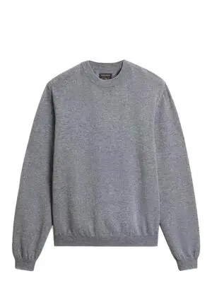 Woolrich Crew-neck Lambswool Sweater - Grey
