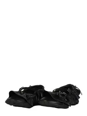 ROMBAUT Rombaut Ruffled Buckle Ballet Flats