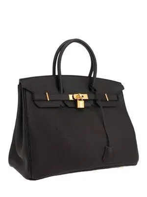 Hermès Birkin Togo Leather Tote Bag - Black