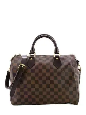 LOUIS VUITTON Louis Vuitton Damier Speedy Bandouliere 30 Shoulder Bag