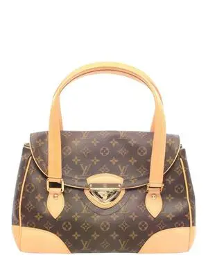LOUIS VUITTON Louis Vuitton Monogram Beverly GM Shoulder Bag Brown