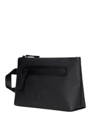 Rains Double-zip Wash Bag - Black