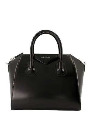Givenchy Antigona Handbag In Leather - Black