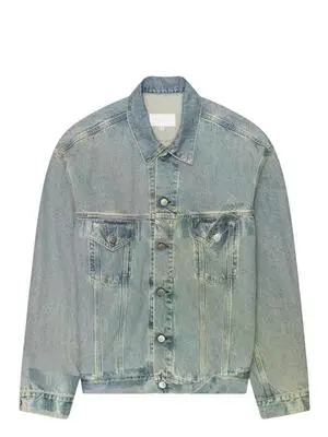MAISON MARGIELA Maison Margiela Tape-Detail Denim Jacket
