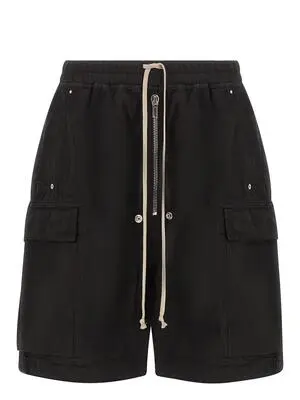 Rick Owens Cargobela Bermuda Shorts - Black