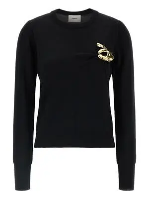 Coperni Emoji Pin Sweater - Black