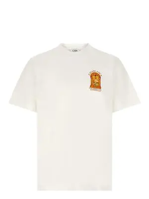 Casablanca Hermons Mirage Arch Icon' T-shirt - White
