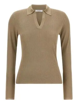 Max Mara Gergo Silk And Cashmere Sweater - Beige